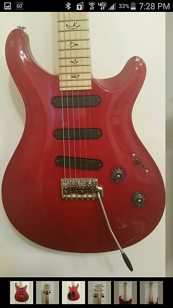 PAUL REED SMITH PRS 305 /Red /Maple Neck /Bird Inlay /OHSC | Reverb