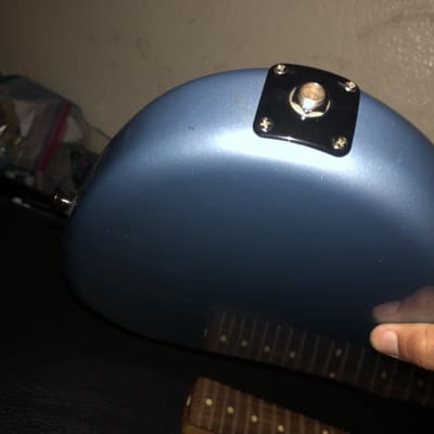 Warmoth Jazzmaster 3 p90 route ice blue body | Reverb