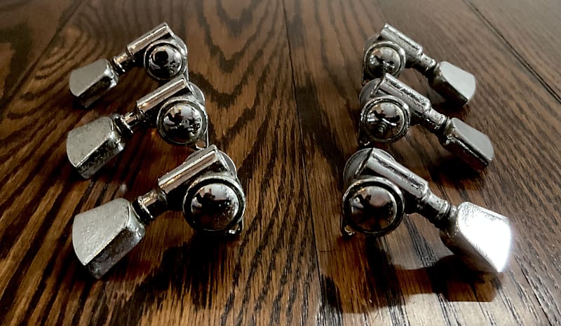 VINTAGE RELIC 1977 ARIA PRO II GROVER STYLE 3 + 3 TUNERS. | Reverb