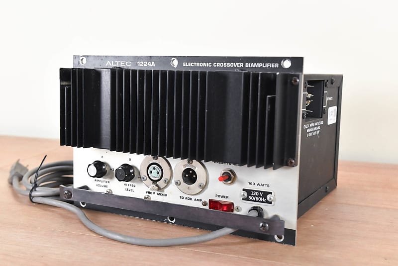 Altec Lansing 1224A Electronic Crossover Biamplifier CG00Z99 | Reverb