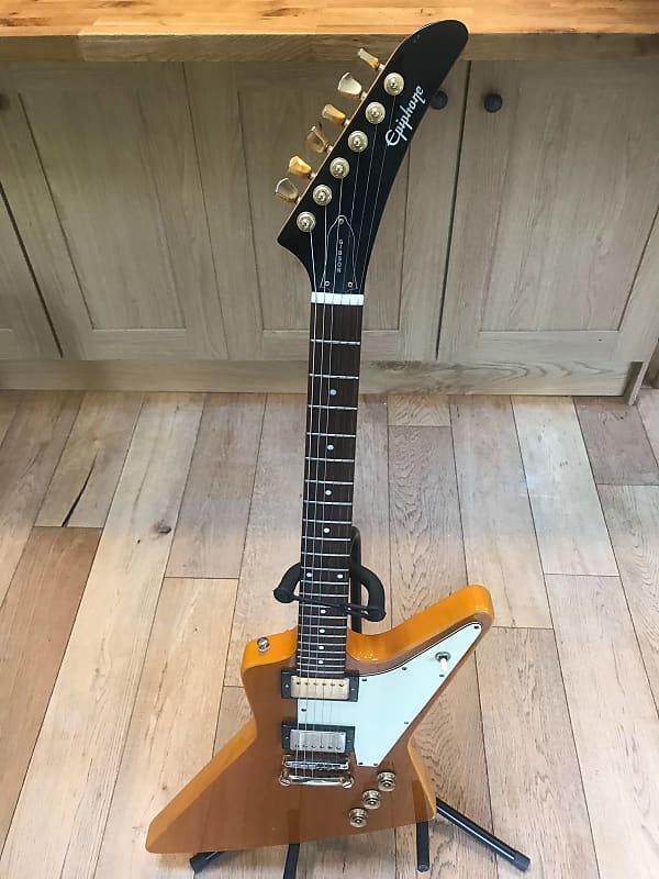 Epiphone '58 Korina Explorer 2001 Korean | Reverb