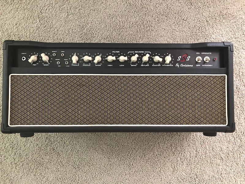 Ceriatone SSS 100 Watt Black Tube Amp Head | Reverb