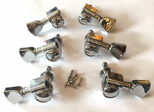 Grover Keystone Rotomatic 3x3 Gibson Tuners chrome | Reverb Canada