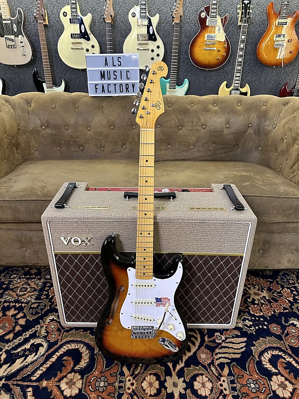 SX Guitars SSTH3TS Thinline American Alder 2023 | Reverb Canada