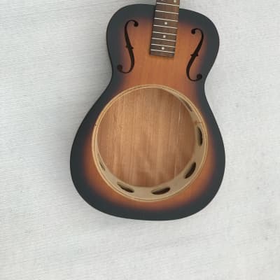 Tobacco Burst Resonator Dobro Classic Acoustic Guitar DIY | Reverb