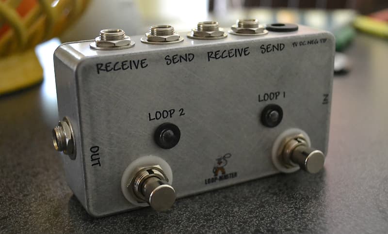 Loop-Master Pedals 2-Loop True Bypass Looper Loop Pedal | Reverb