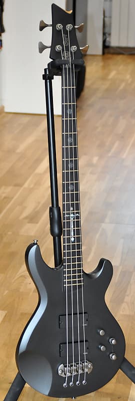 2007 Cort EVL-Z6B Made in Korea EVL Z6B Black Satin Evil | Reverb