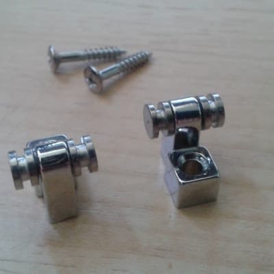 2 Chrome Roller String Trees for Fender Stratocaster Project | Reverb