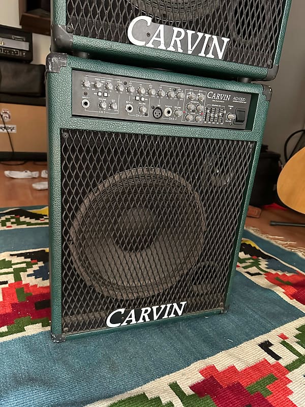 Carvin Keyboard, Acoustic, Vocal Amp/PA with Extension Cab | Reverb