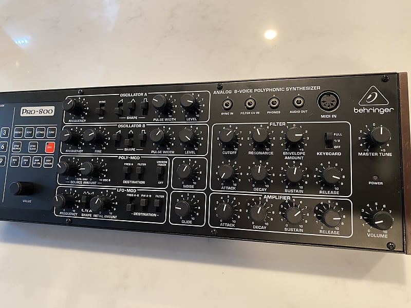 Behringer Pro-800 8-voice Polyphonic Analog Synthesizer - | Reverb