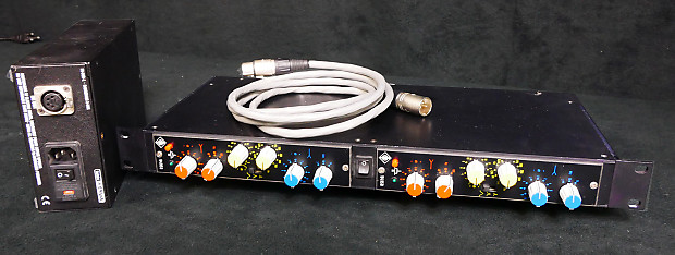 Neumann W495B Racked Pair with Power Supply | Reverb España