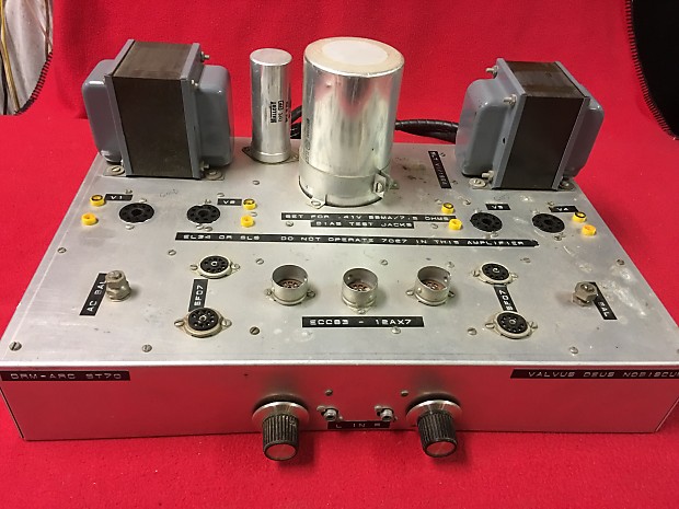 Stereo EL34/6L6 Tube Amplifier Output Chassis uses 2 Triad | Reverb
