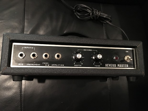 Vintage Reverb Master Spring Reverb Unit Made in Japan | Reverb