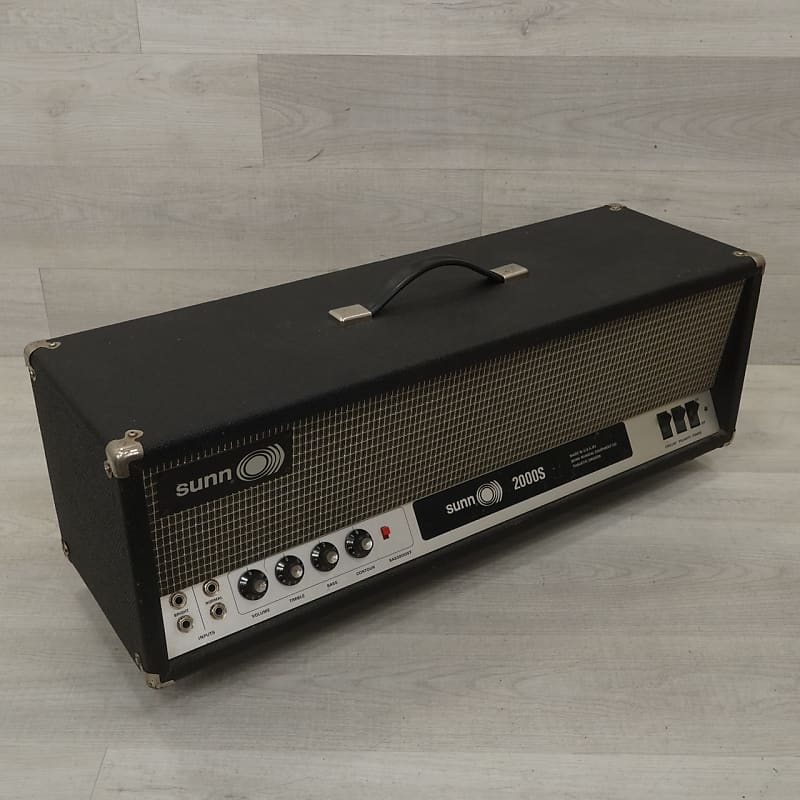 Used Sunn 2000S Vintage Tube Guitar Head | Reverb