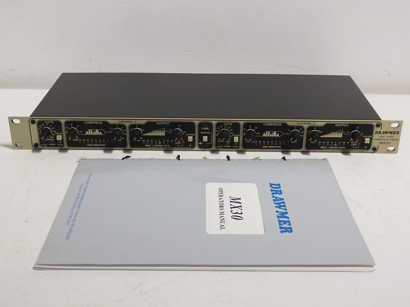 Drawmer MX30 Dual Gated Compressor / Limiter - Tested and | Reverb UK