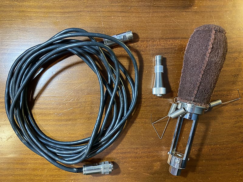 RION UC59 UC-59 microphone, NH-25 Preamp, EC04a cable, WS-15 | Reverb