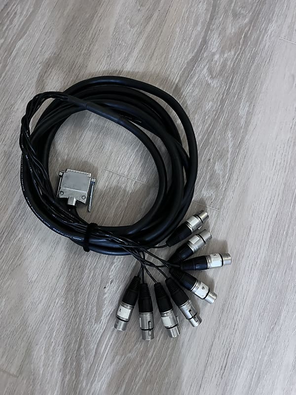 Redco -Mogami Cable DB25 DSub to XLR Female 10" fan 14' | Reverb