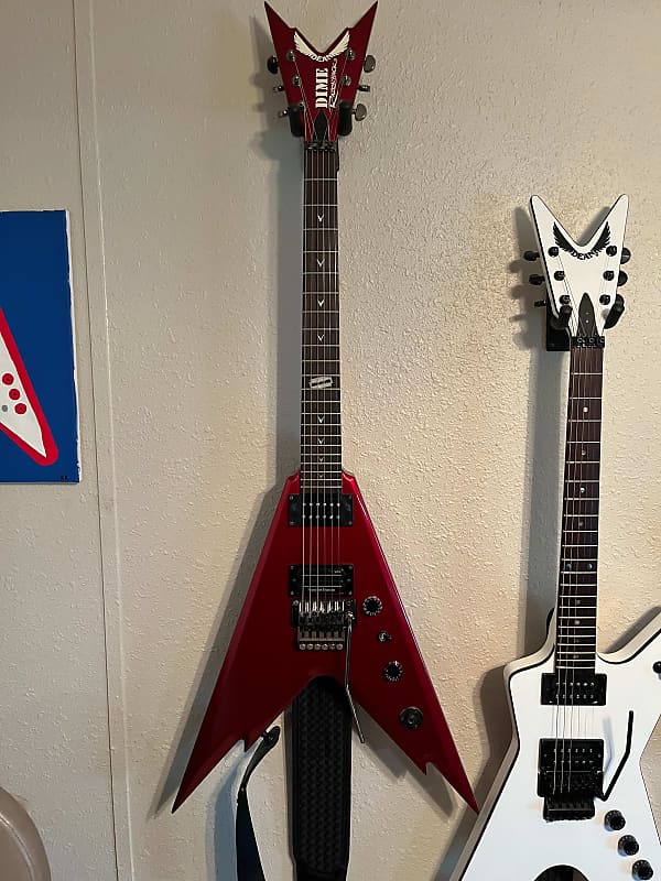 Dean Razorback V Standard Red Metal Flake | Reverb