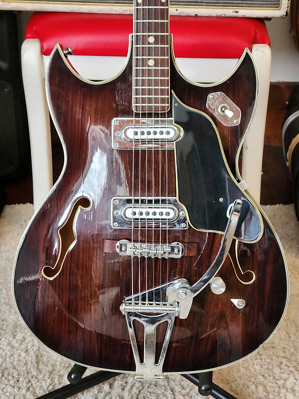 1960s Greco 920 Semi-Hollow Rosewood MIJ | Reverb
