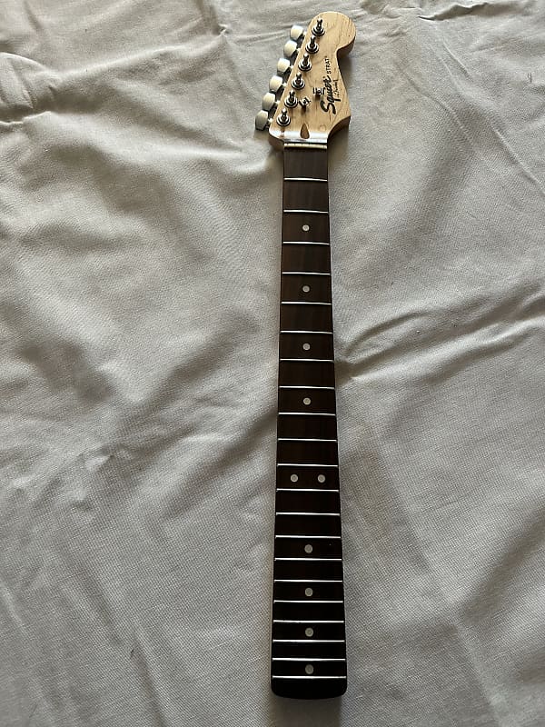 Fender Squier Stratocaster Rosewood Neck with Tuners | Reverb