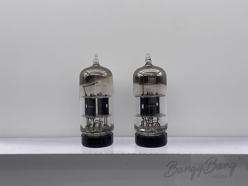 Matched Pair 12AT7/ECC81 Dual Triode Guitar Amp. Audio Vacuum | Reverb