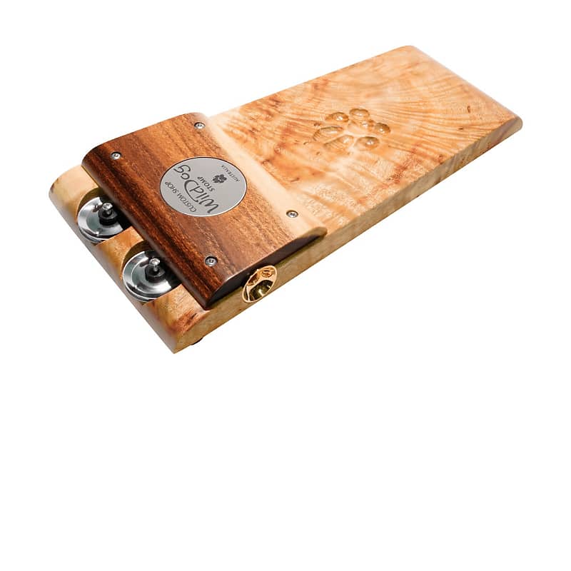 Wild Dog Custom Shop Bunyip Stomp Box with Tambourine Jingles | Reverb