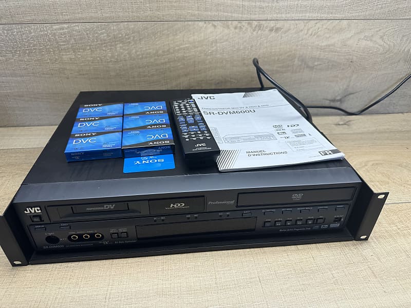 JVC SR-DVM600 DV/HDD/DVD Recorder 1980 | Reverb