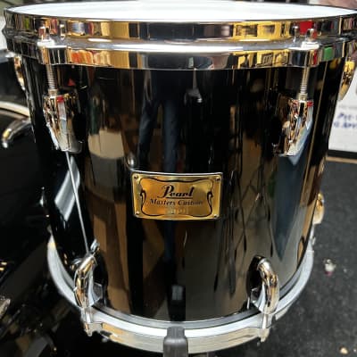 Pearl Masters Maple Custom MMX - Piano Black Lacquer | Reverb