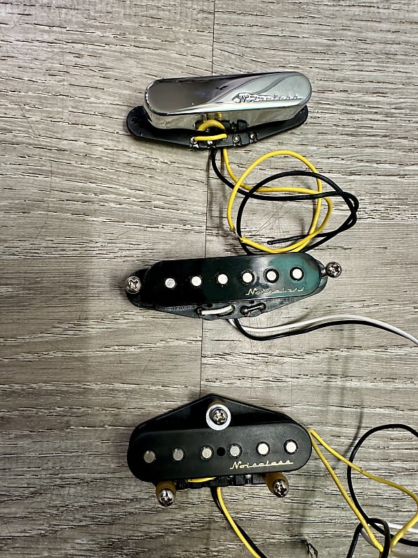 Fender Vintage Noiseless Deluxe Nashville Telecaster 3 Pickup | Reverb