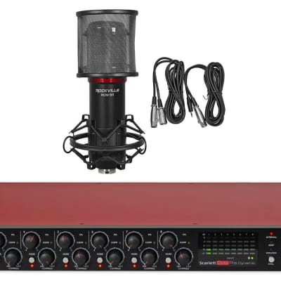 Focusrite Scarlett OctoPre Dynamic 8-Channel Microphone Mic | Reverb