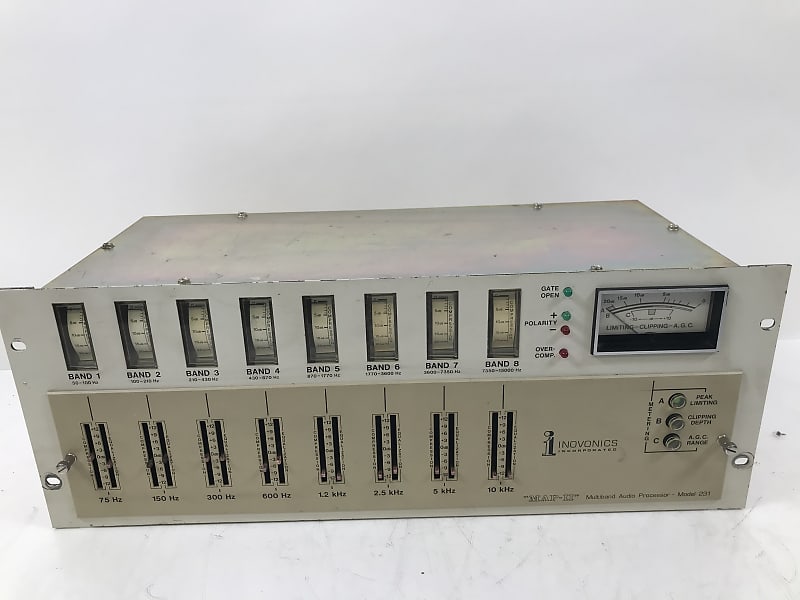 Inovonics Map-II Multiband Broadcast Audio Processor Model | Reverb