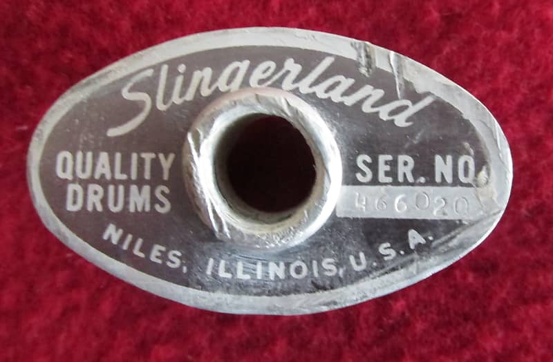Vintage Slingerland Drum Badge Logo | Reverb