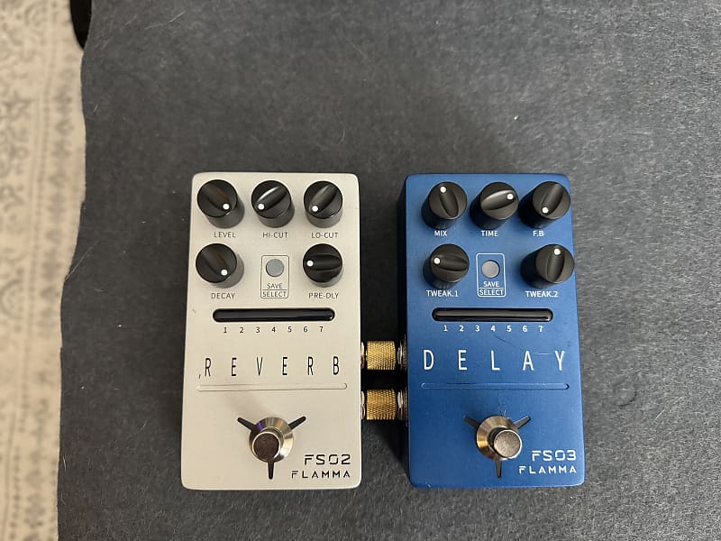 Flamma FS03 and FS02 stereo reverb and delay | Reverb