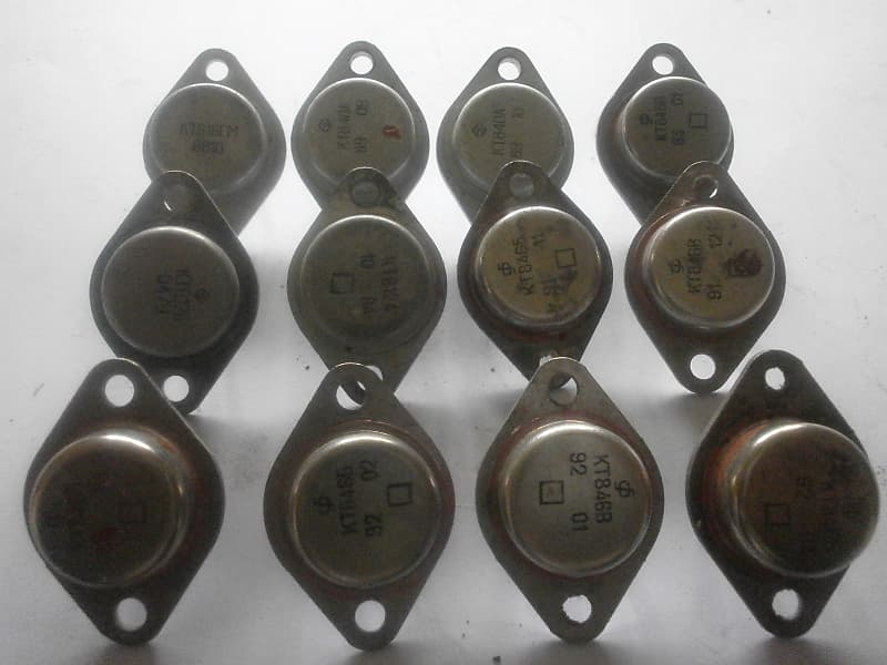 Set of (12) Vintage USSR KT846B/KT818Г/KT840A/KT812Б power | Reverb