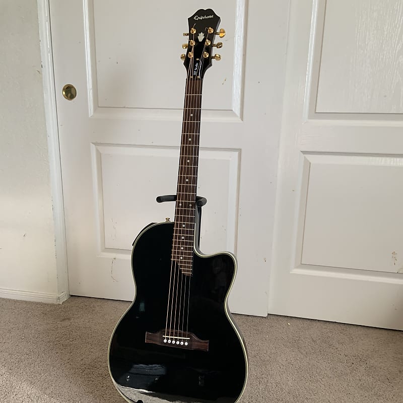 Epiphone SST Studio Acoustic Electric Guitar w/ Hard Case | Reverb