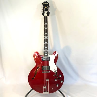 1995 Epiphone Riviera VCSB Vintage Sunburst Bigsby MIK Korea | Reverb