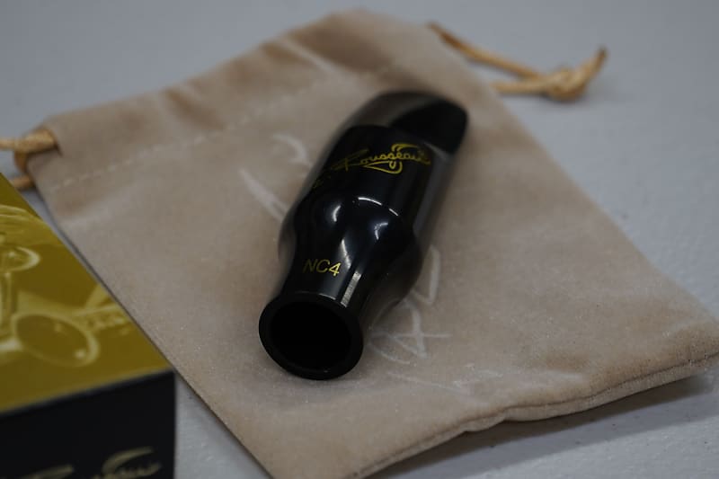 E. Rousseau Classic Alto Sax Mouthpiece - NC4- Black | Reverb