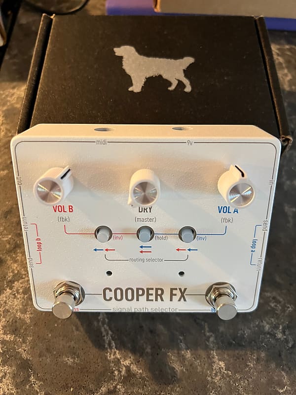 Cooper FX Signal Path Selector 2021 - White | Reverb