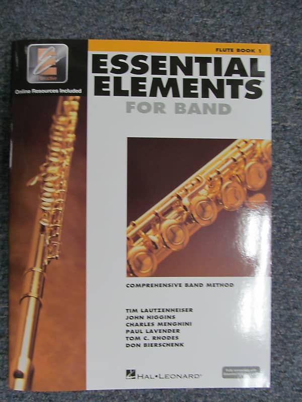 Hal Leonard Flute Book 1 Essential Elements For Band | Reverb