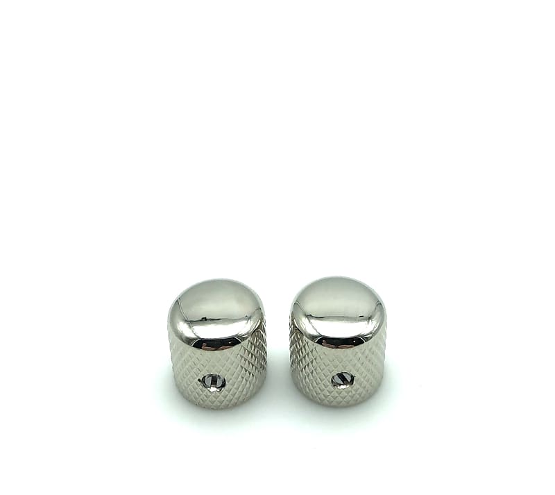 Gotoh Domed Telecaster Style Knobs Nickel | Reverb