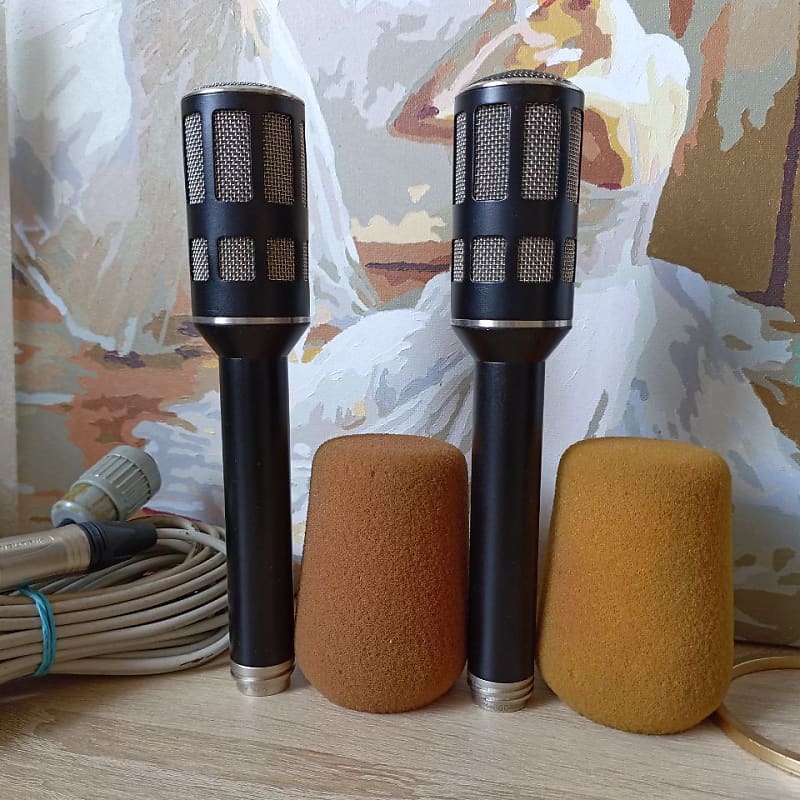 Pair of Neumann RFT Gefell PM860 P48 Vintage Condenser | Reverb UK