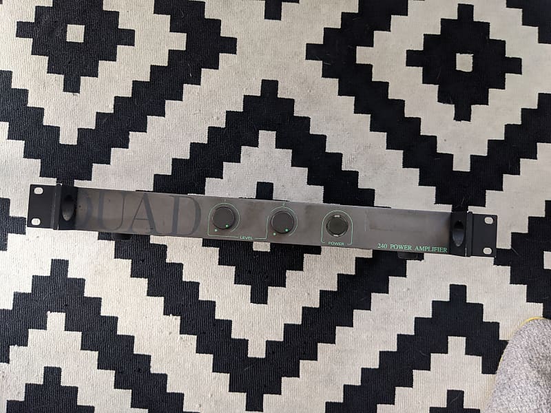 Quad 240V Power Amp, Rare 1U studio amp, like like | Reverb UK