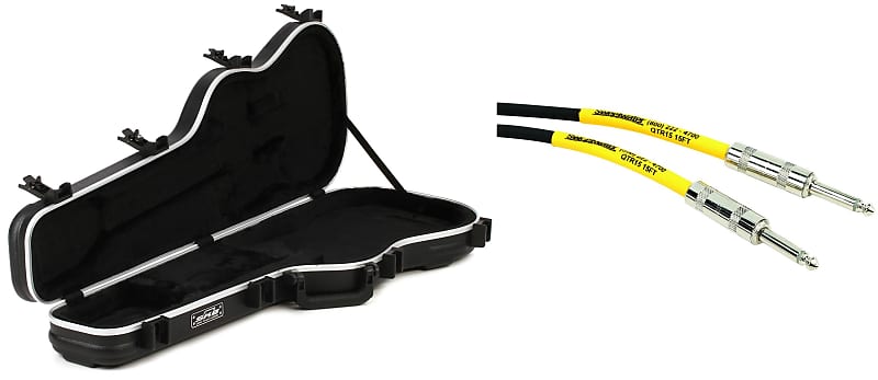 SKB 1SKB-FS-6 Shaped Standard Electric Guitar Case Bundle | Reverb