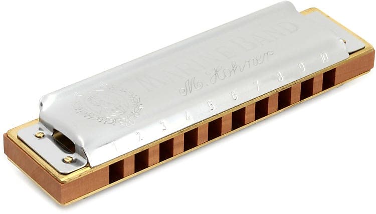 Hohner Marine Band 1896 Harmonica - Key of D | Reverb
