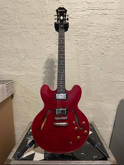 Epiphone 335 DOT Red HSC | Reverb