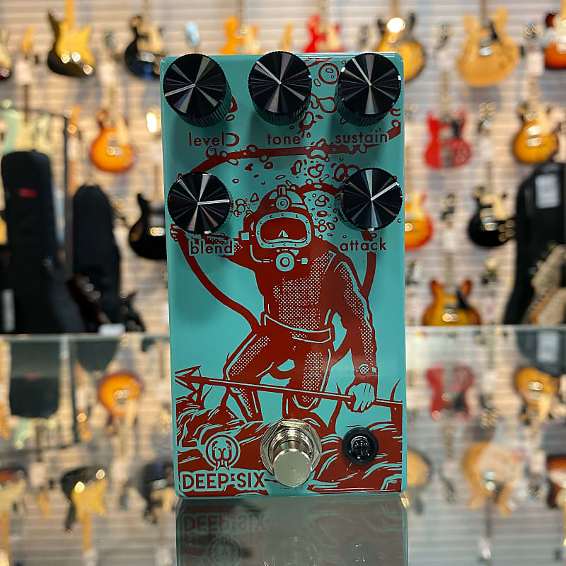 Walrus Audio Deep Six Compressor V3 2018 - 2021 Blue / Red | Reverb