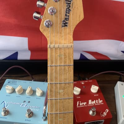 Warmoth Super Wide Stratocaster Neck 2021 Birdseye Maple | Reverb