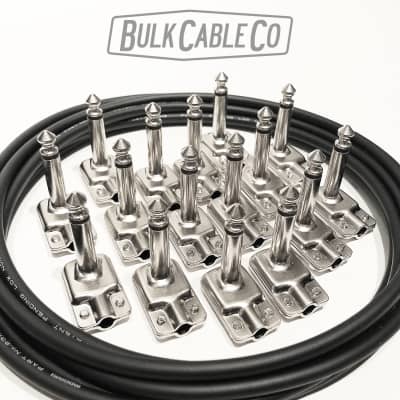 DIY Pedal Board EIGHT Patch Cable Kit - 16 SquarePlug SP500 | Reverb