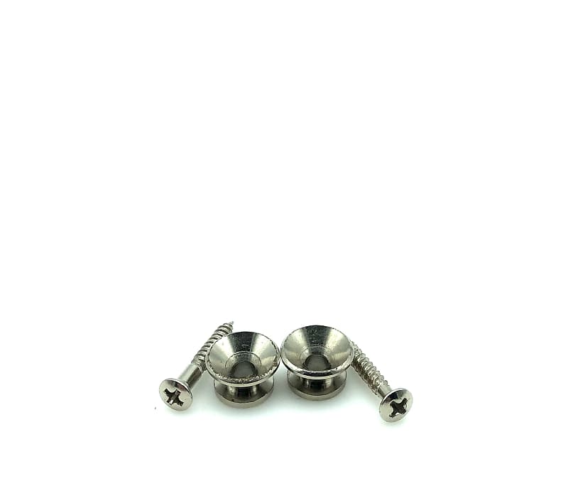 Fender Strap Buttons End Pins Nickel | Reverb