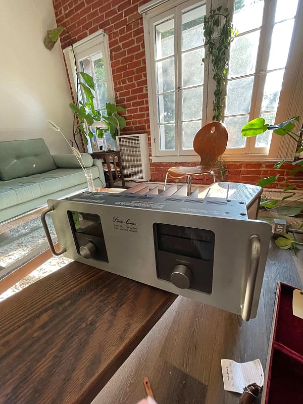 Phase Linear Model 400 Series 2 Power Amplifier Silver | Reverb